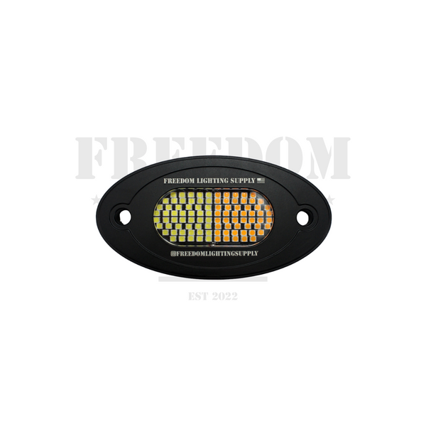 96LED White / Amber Plug & Play- Strobe Light Kit – Freedom Lighting Supply